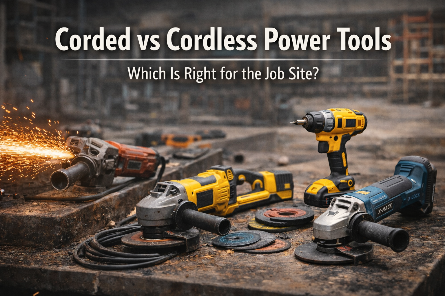 Corded vs Cordless Power Tools: Which Is Right for the Job Site? – CEM ...